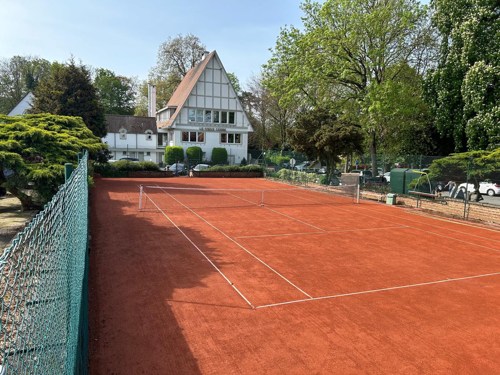 Tennis – Accès aux terrains extérieurs – Tennis Club Enghien